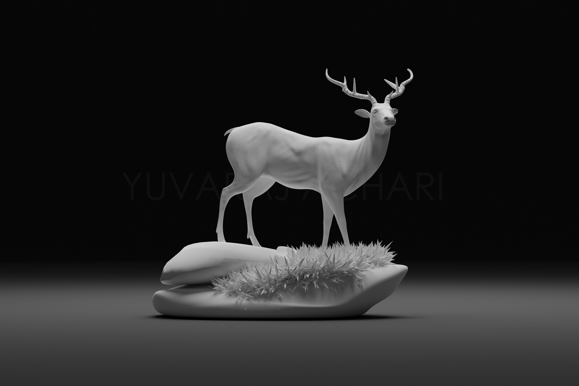 ArtStation - Deer, 3D Model