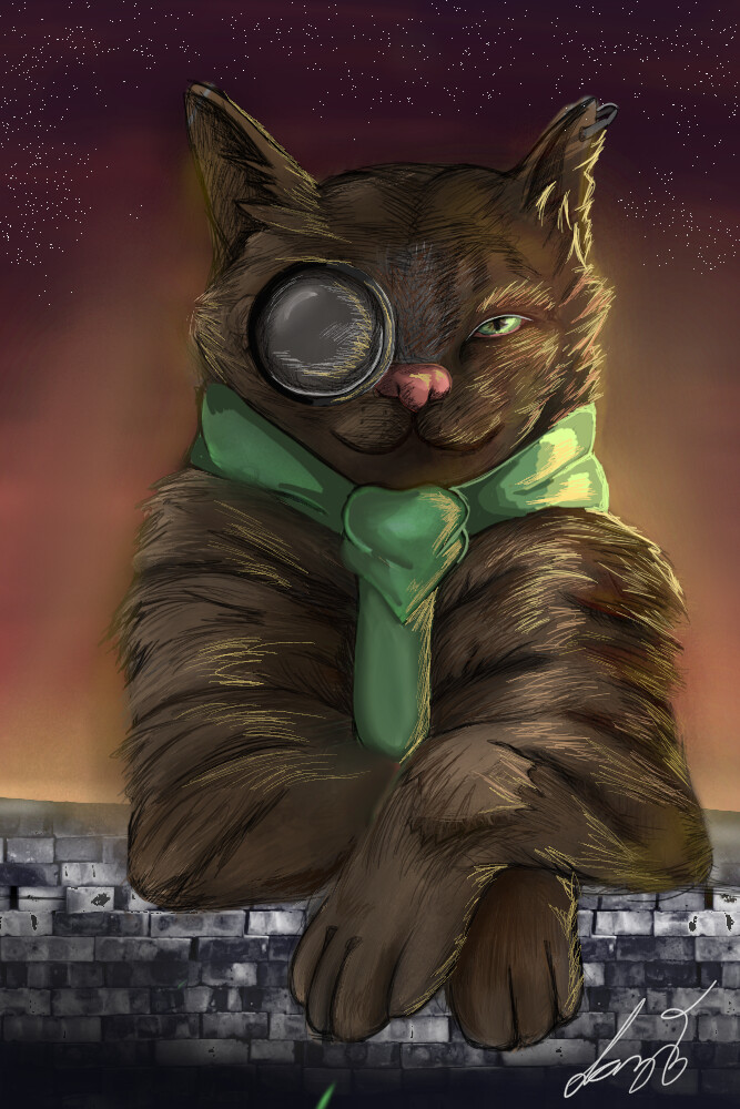 ArtStation - galant cat.