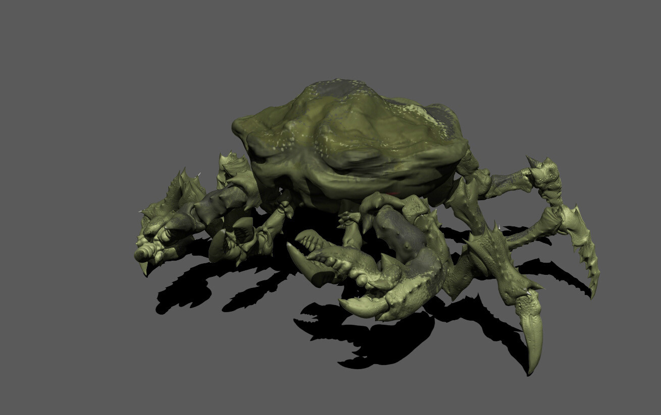ArtStation - Alien Crab Concept