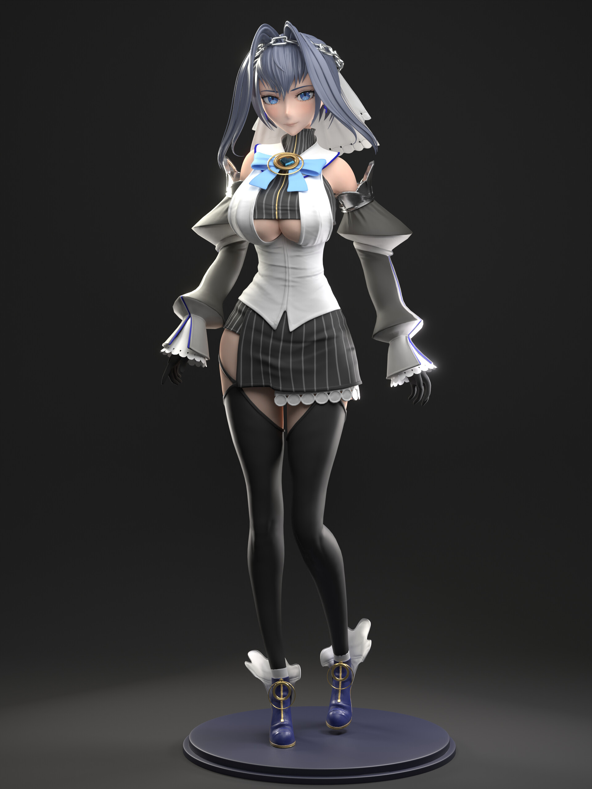 Zenya_ChanJun Park - Fan art - Ouro Kronii