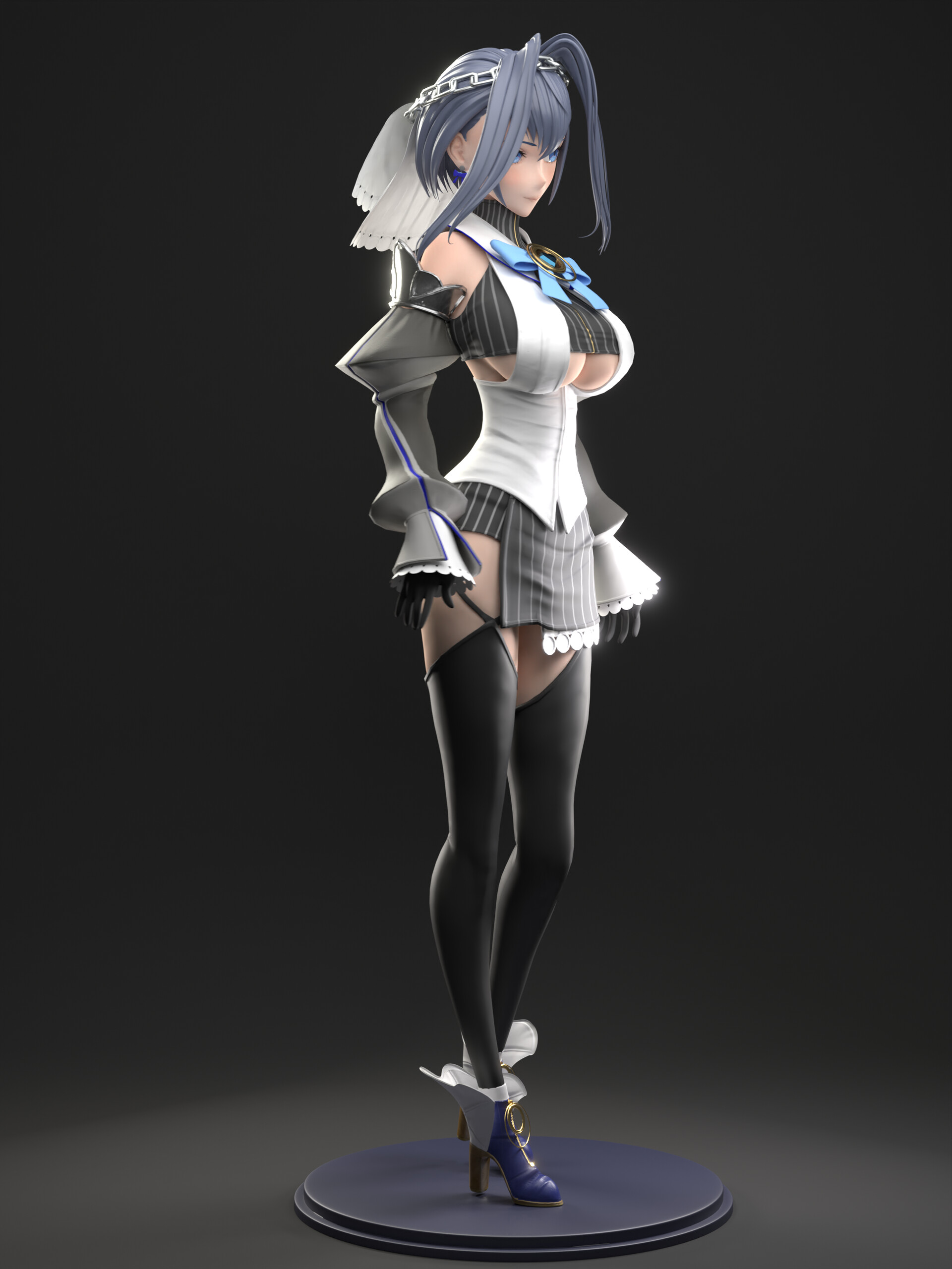 Zenya_ChanJun Park - Fan art - Ouro Kronii