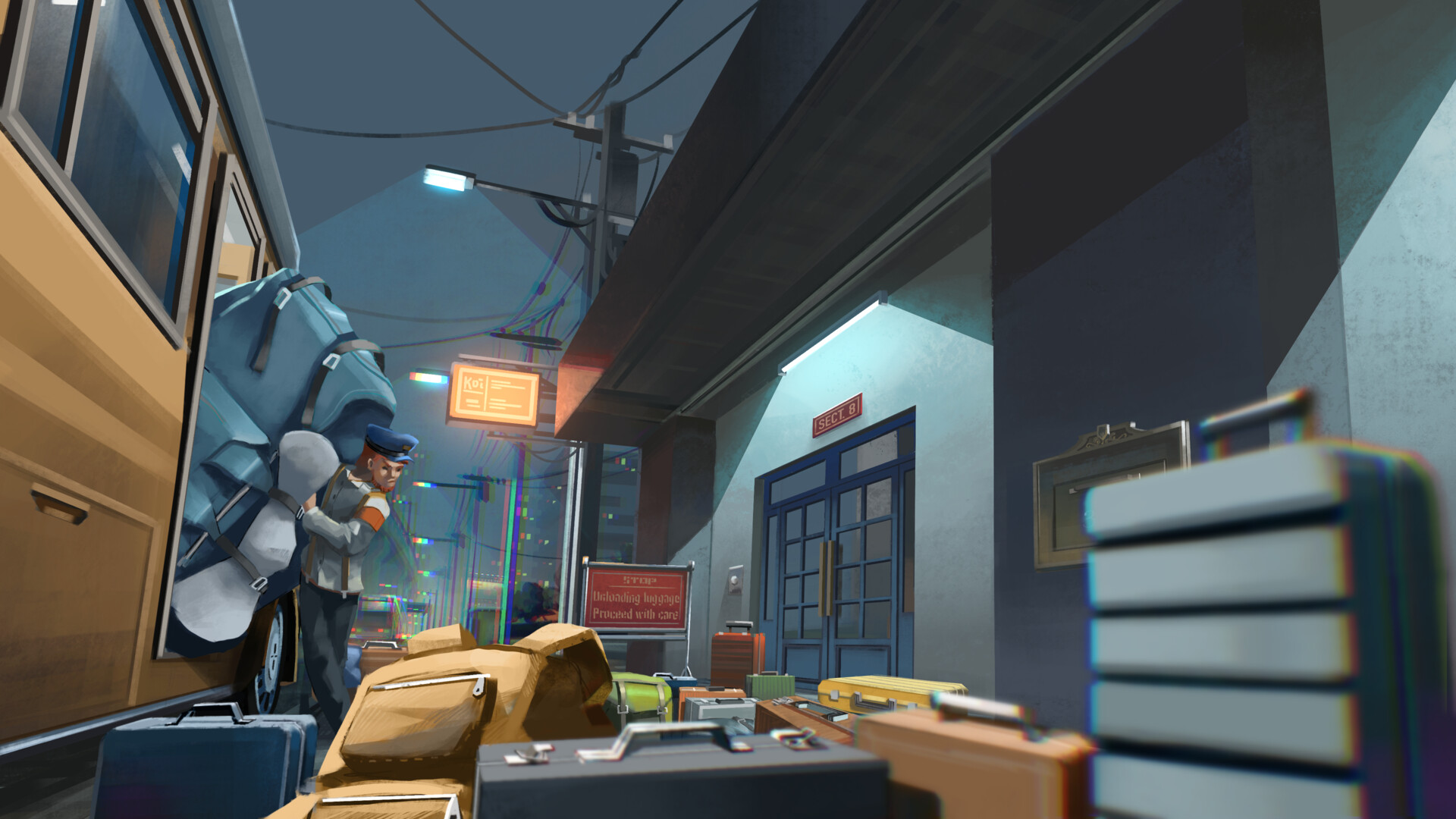 ArtStation - Unloading