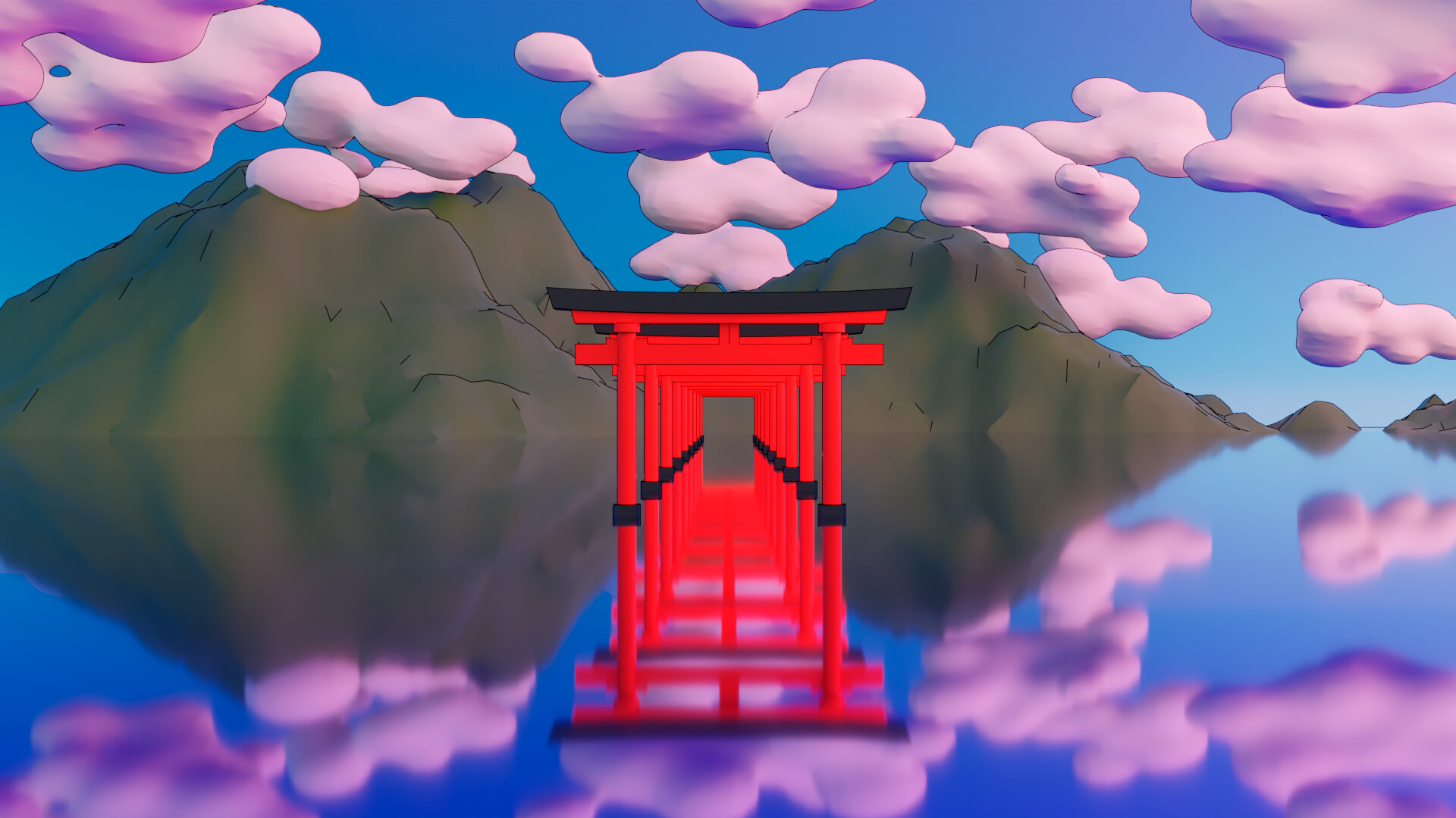 ArtStation - Fastart Torii (Тории, torii, торії)