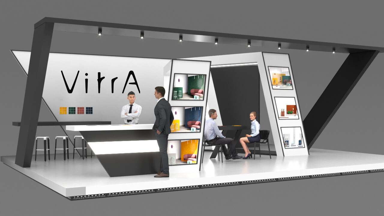 ArtStation - VitrA Fair Stand Design