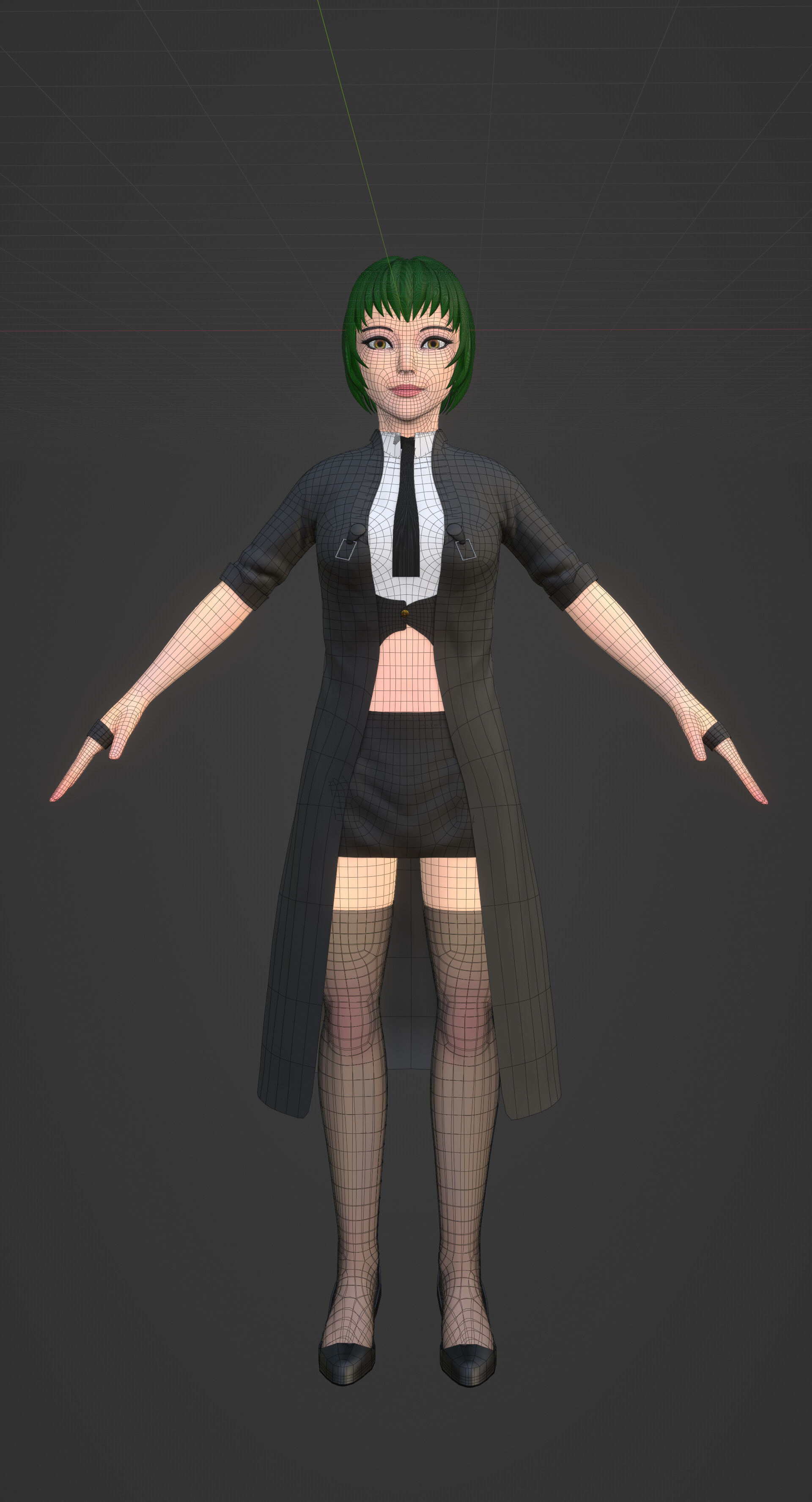 ArtStation - Female Hazama.