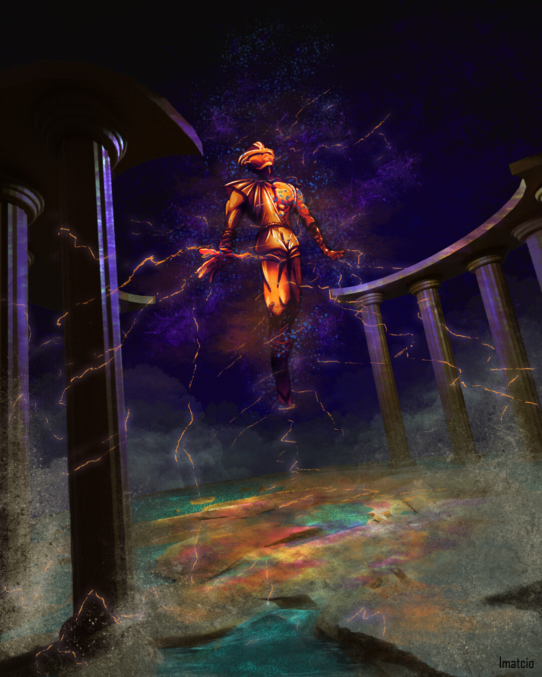 ArtStation - Kael the elemental