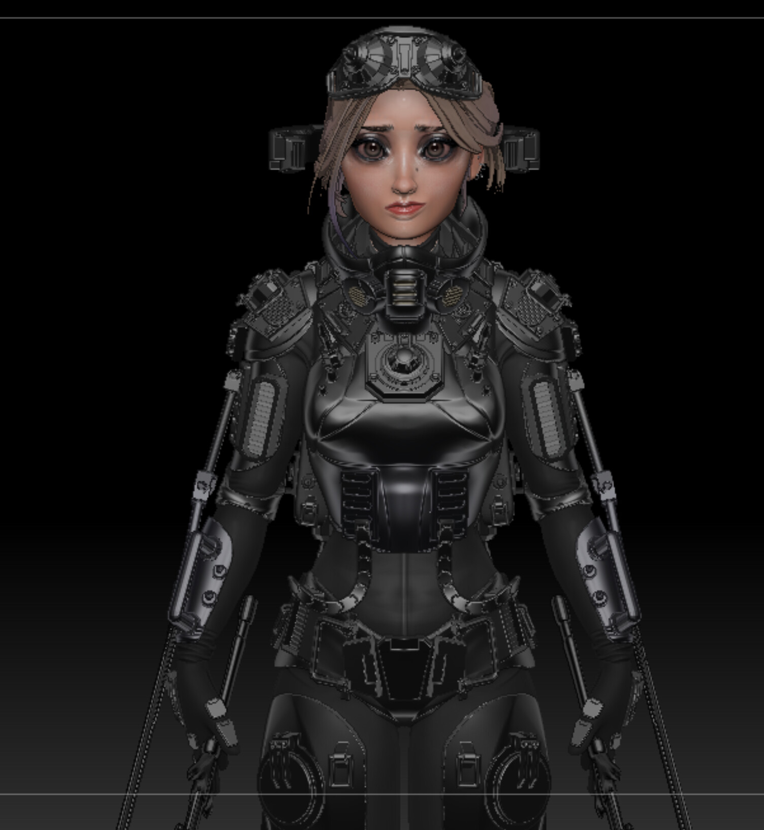 ArtStation - Cyber Assassin