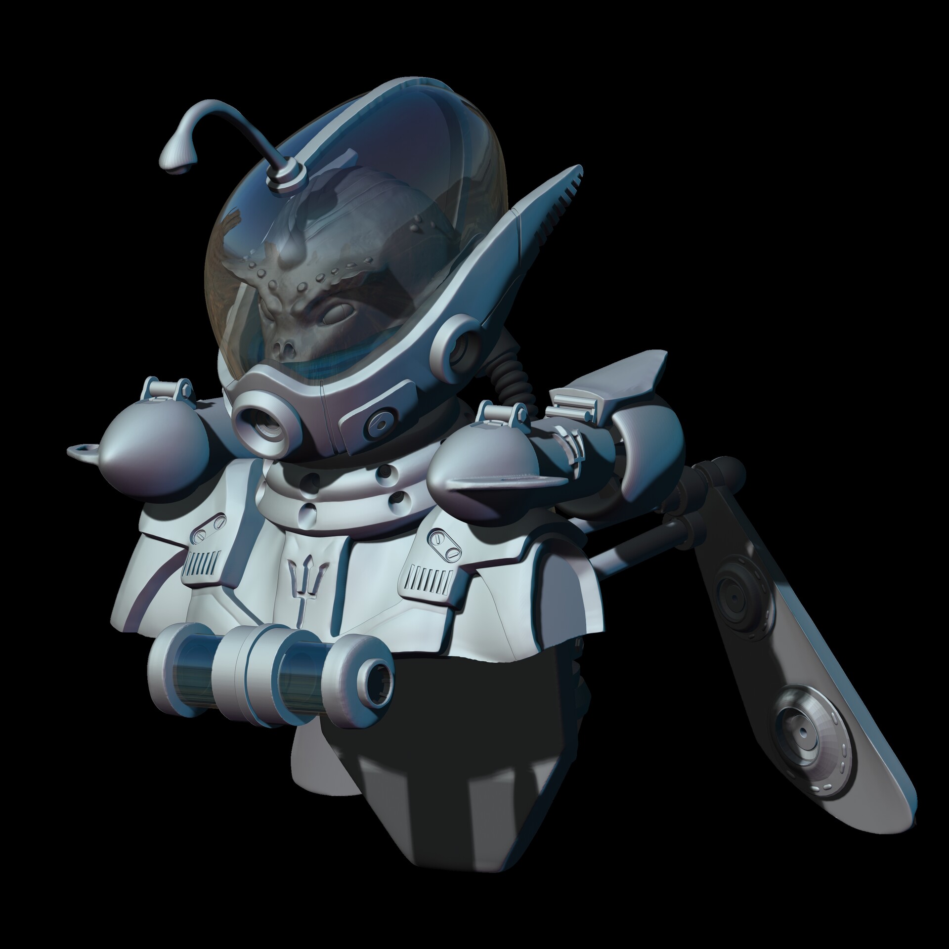 ArtStation - Atlantis Alien Explorer