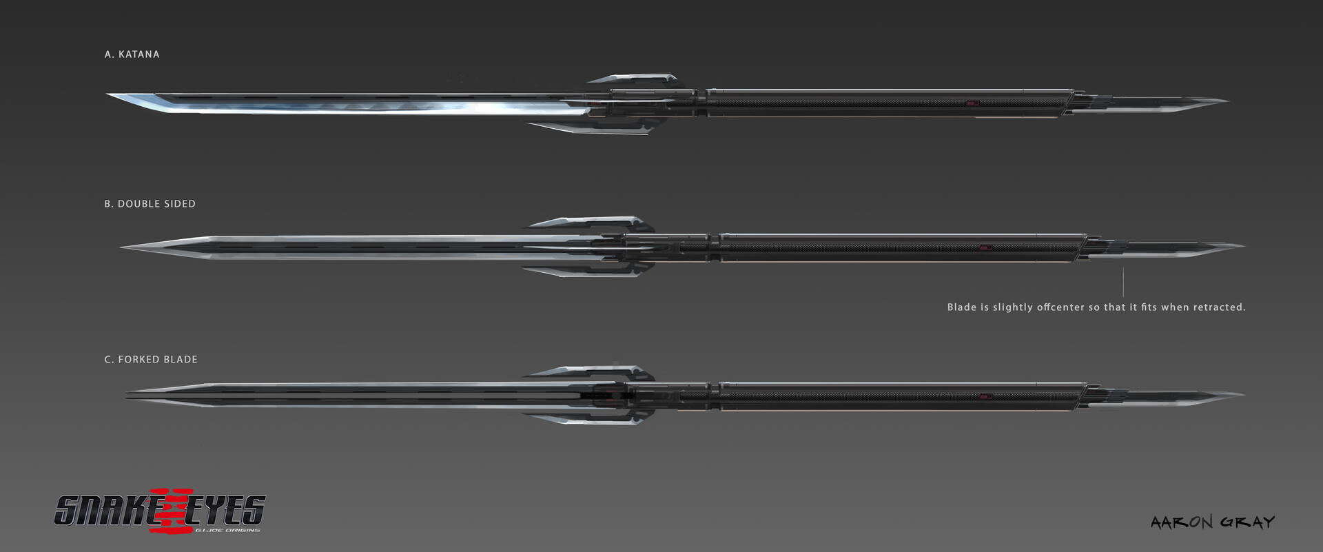 Aaron Gray - Snake Eyes: G.I. Joe Origins - Akiko’s Staff