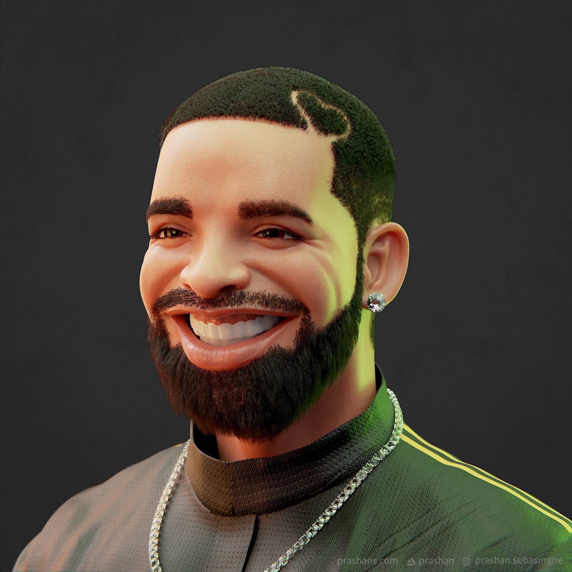 ArtStation - Rapper Drake