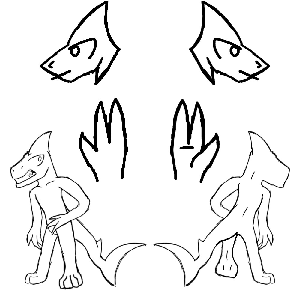 ArtStation - Shark OC Bases