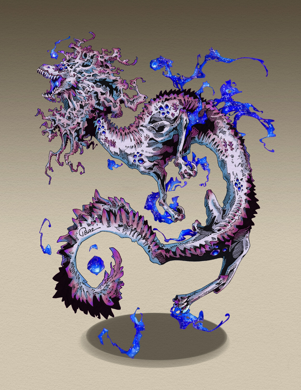 ArtStation - Cosmic Dragon