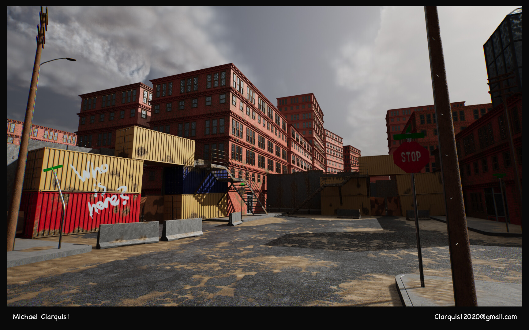 ArtStation - Post Apocalyptic City