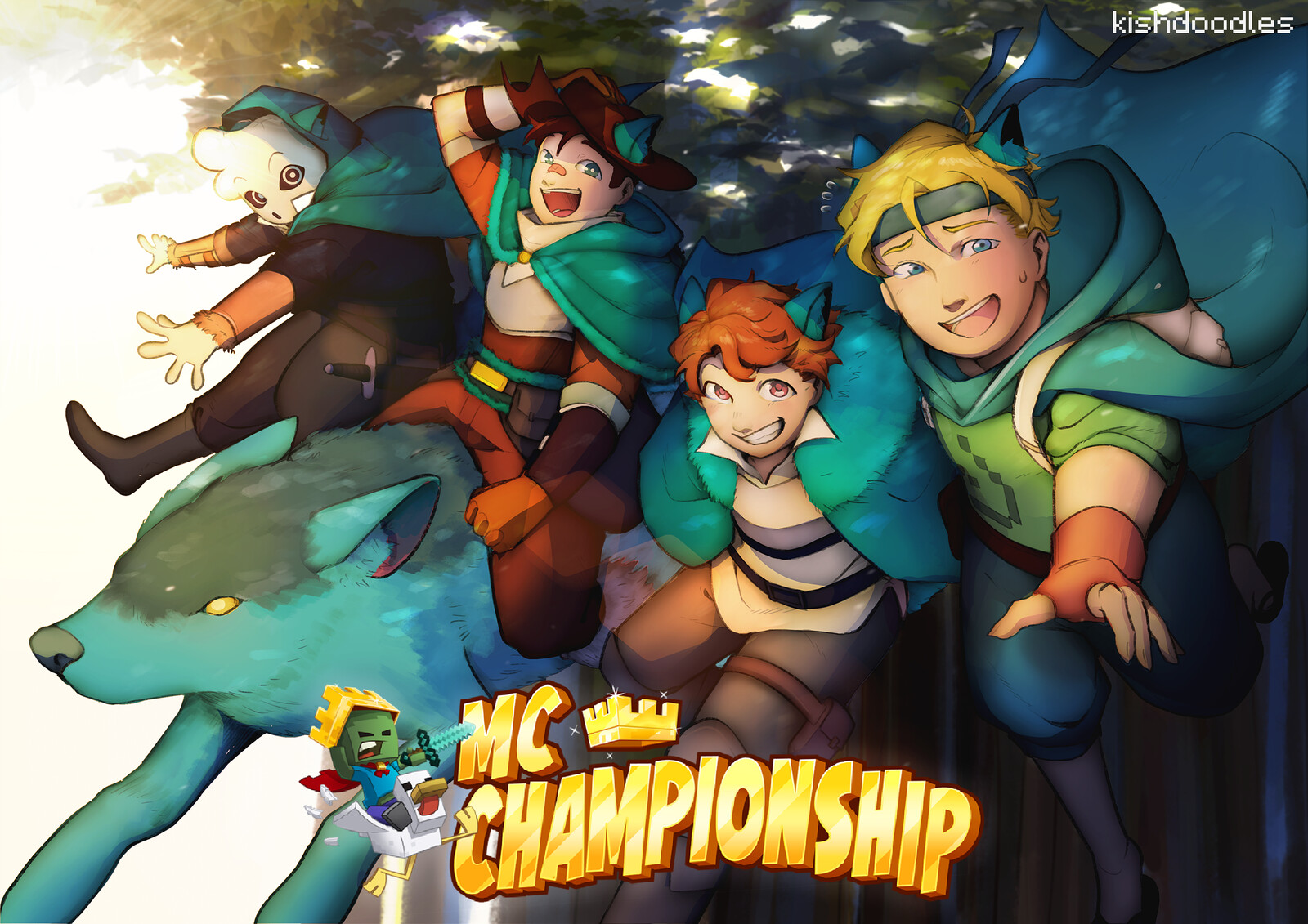 Samantha Loh - Minecraft Championships 20 Cyan Coyotes