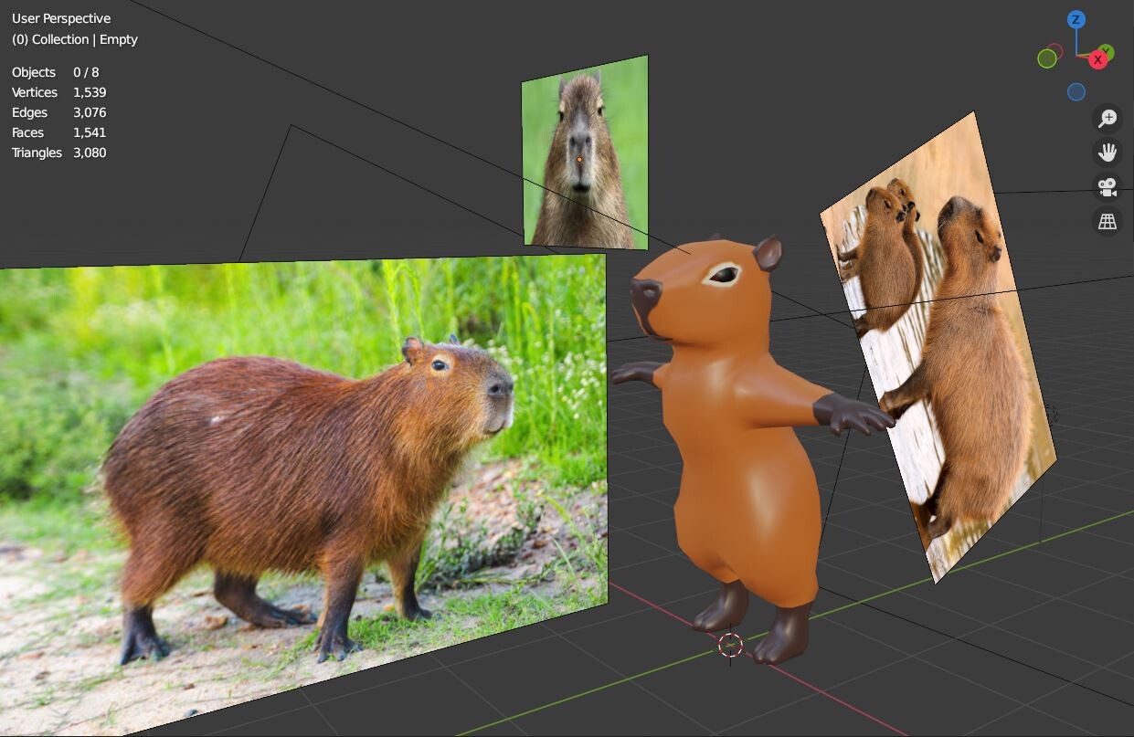 Camila Brugnoli - Carpincho - Capybara VRChat avatar
