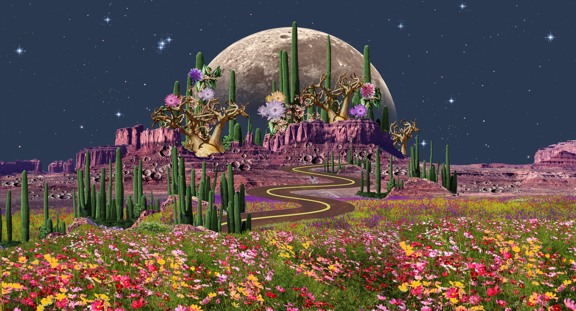 ArtStation - moon world