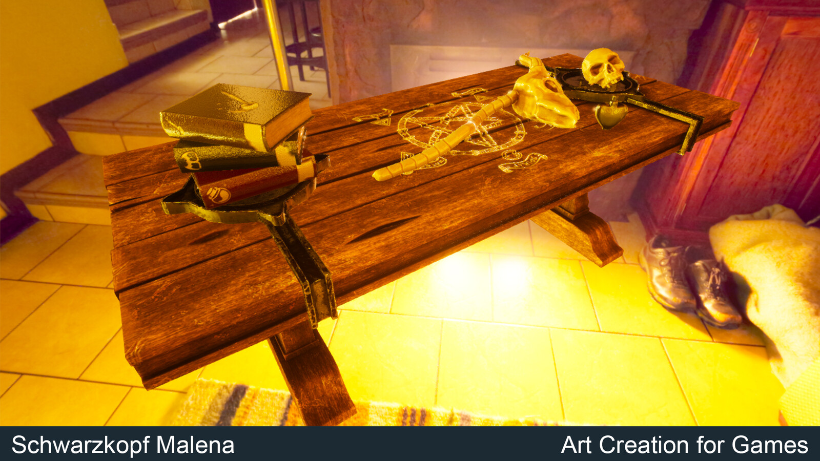 Malena Schwarzkopf - Wizard Table