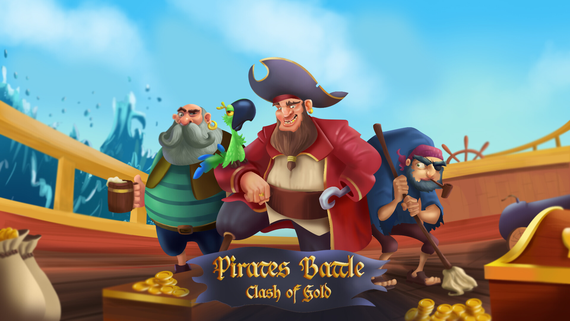 ArtStation - Pirates Battle- Game Poster