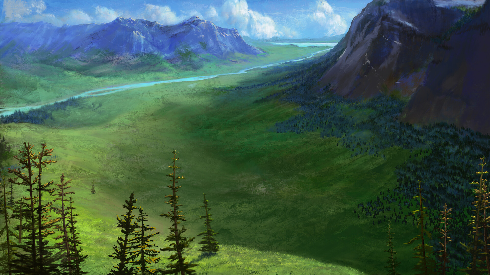 ArtStation - Landscape Practice