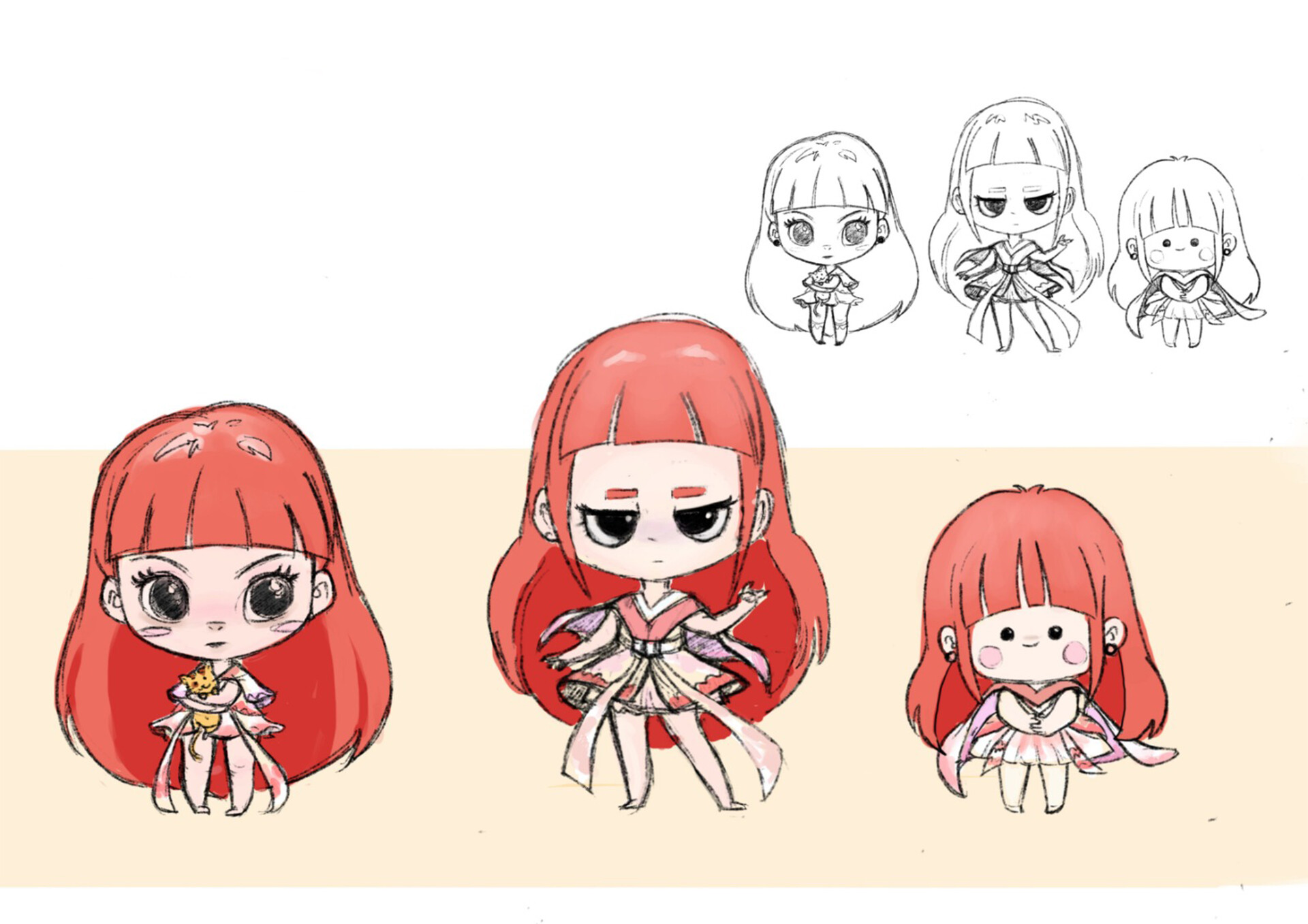 ArtStation - Initial Concept of blind box toy design