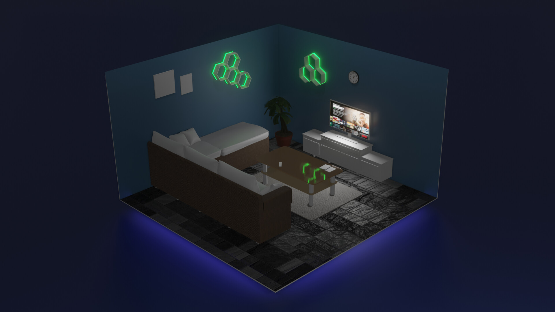 Nur Riezman Naim Zamri - Living Room