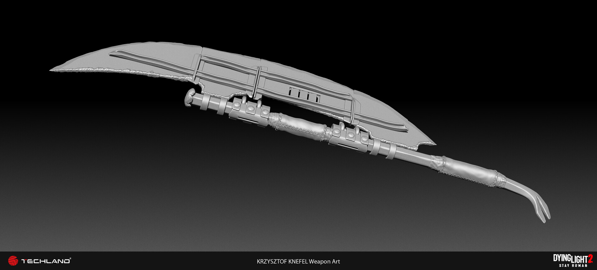 Krzysztof Knefel - Dying Light 2 Stay Human - weapon "Glaive"