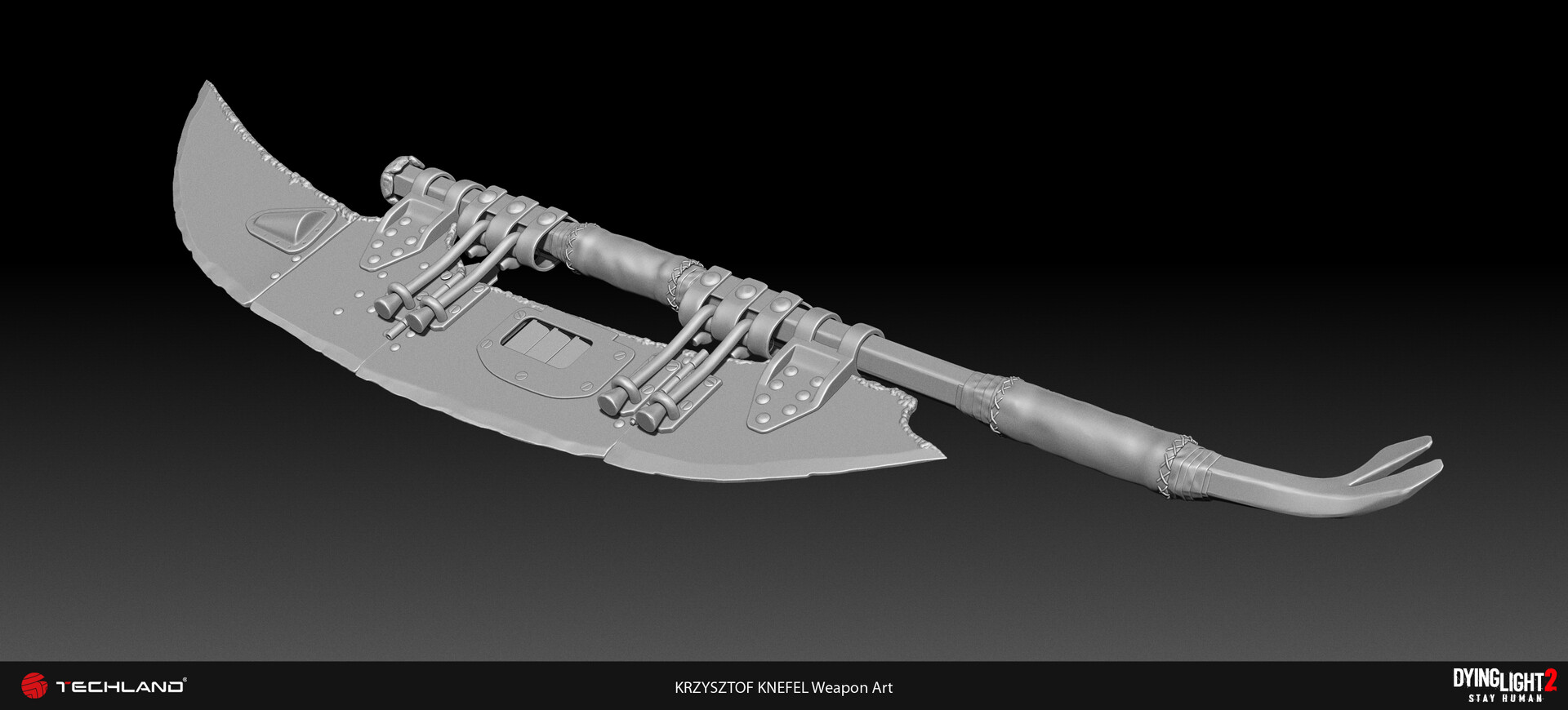 Krzysztof Knefel - Dying Light 2 Stay Human - weapon "Glaive"