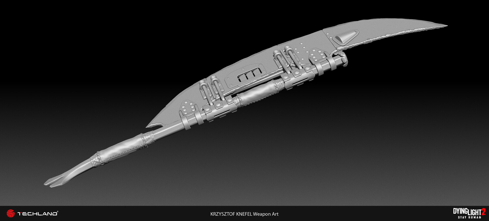 Krzysztof Knefel - Dying Light 2 Stay Human - weapon "Glaive"