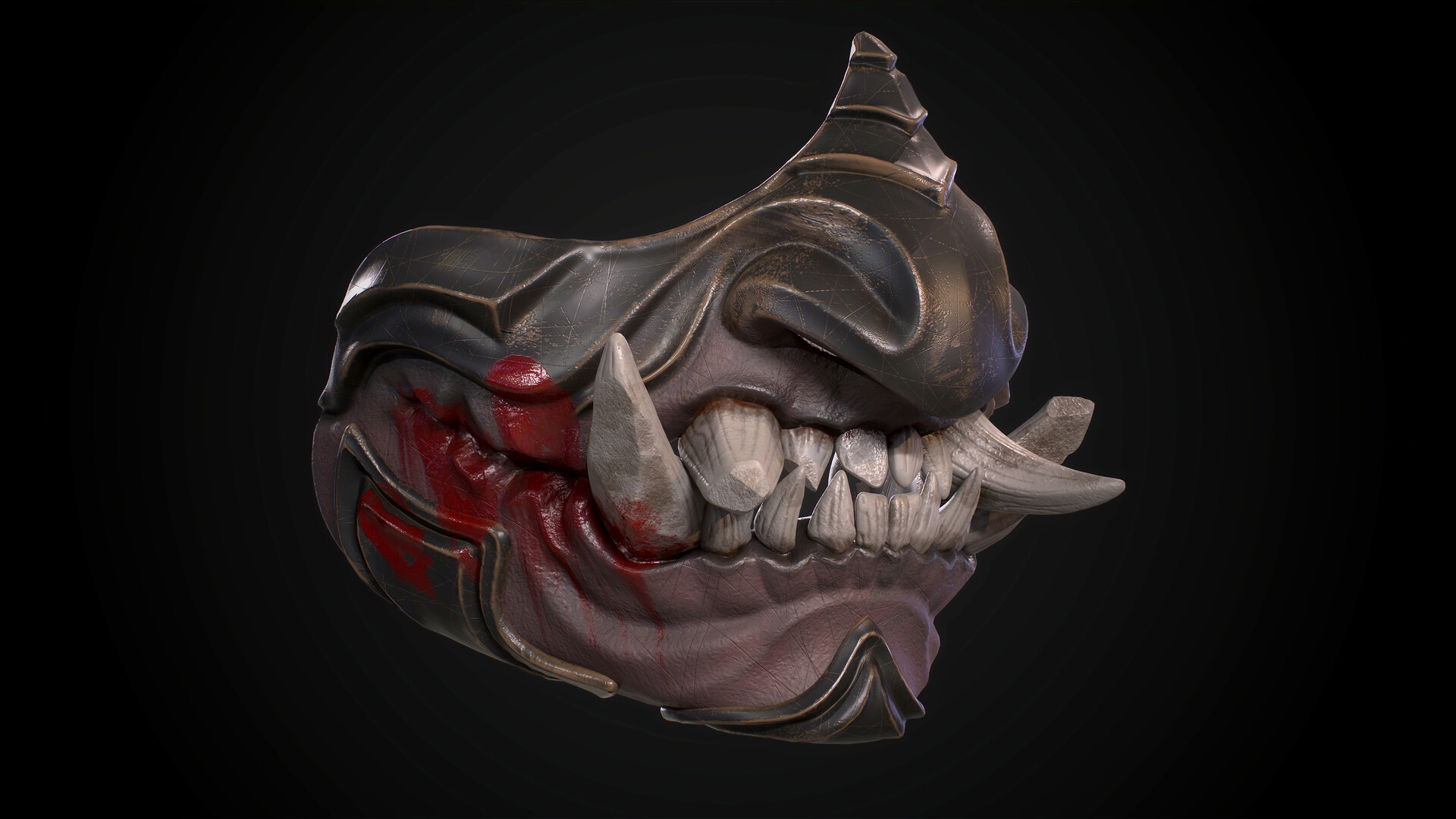 ArtStation - Samurai Mask
