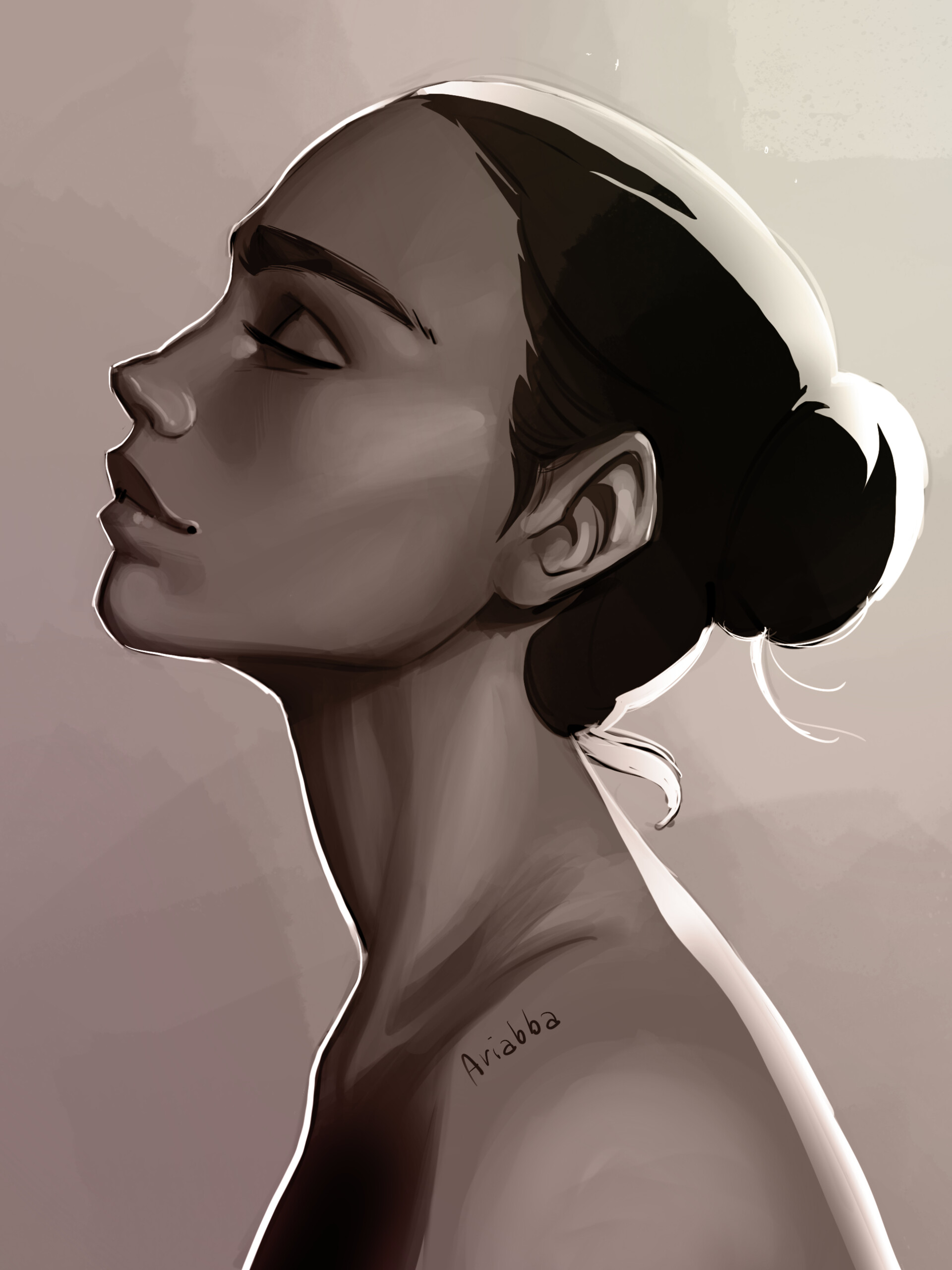 ArtStation - Rim light study