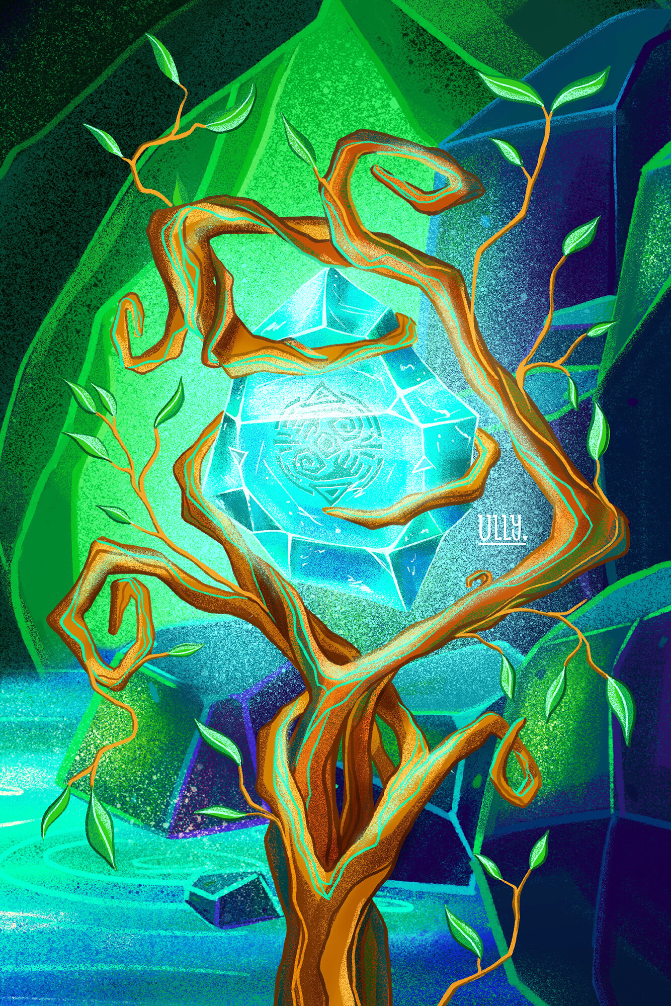 ArtStation - Magical stone