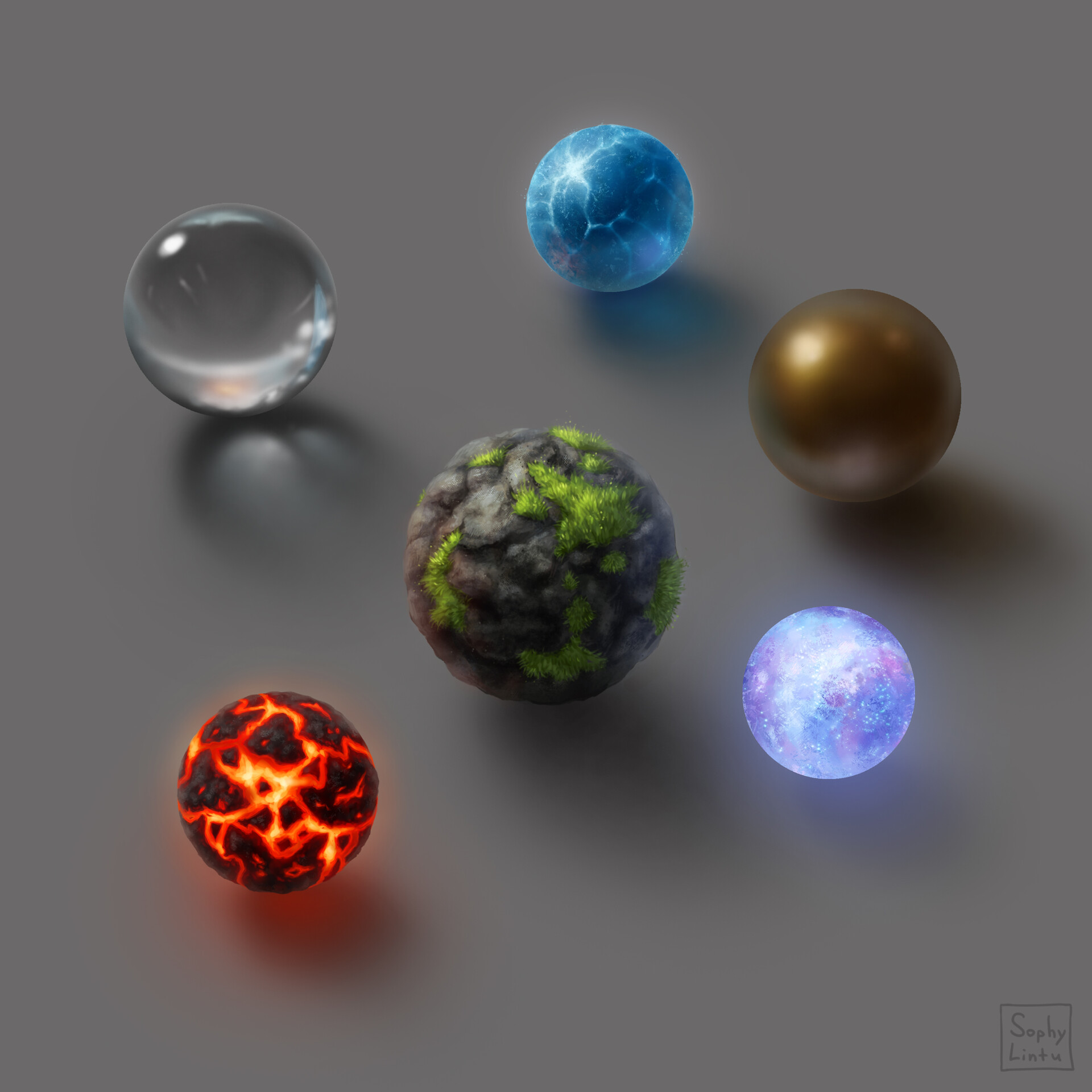 ArtStation - Material study