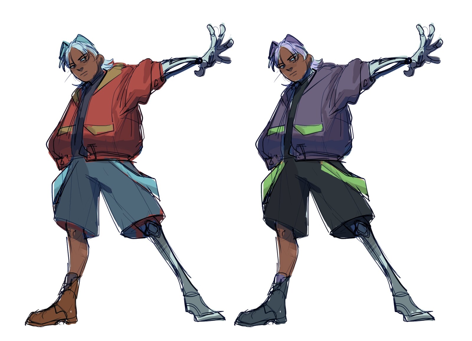 Alisa Semenova - Where is everybody - Cell (Character Design)