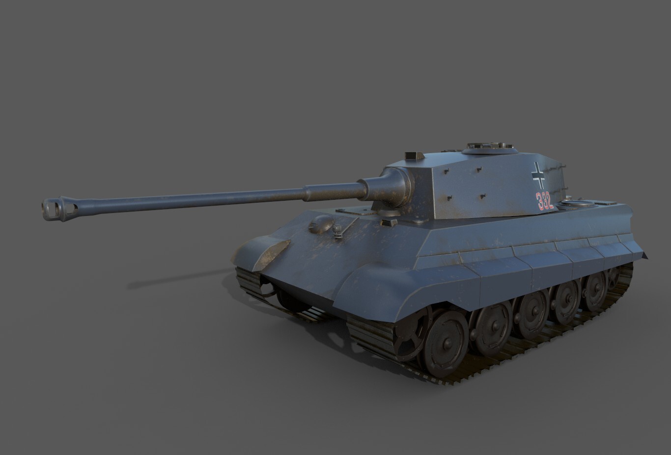 ArtStation - Tiger Two Tank