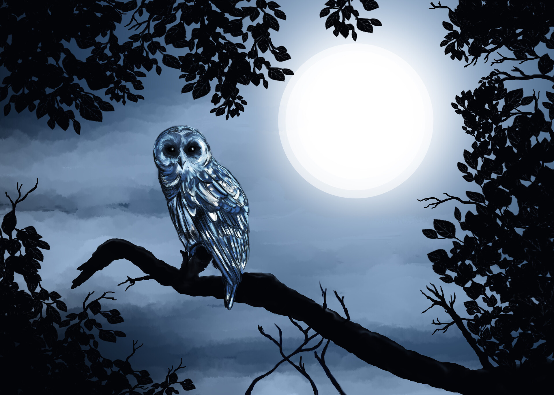 ArtStation - night-time hunter