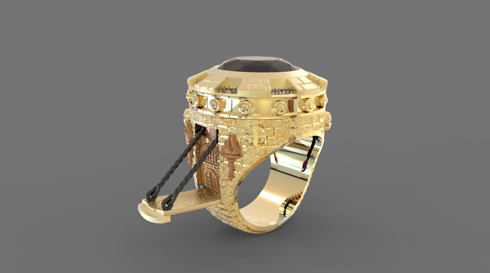 ArtStation - ring fortress