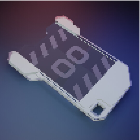 ArtStation - Keycards Number Plates NFT.
