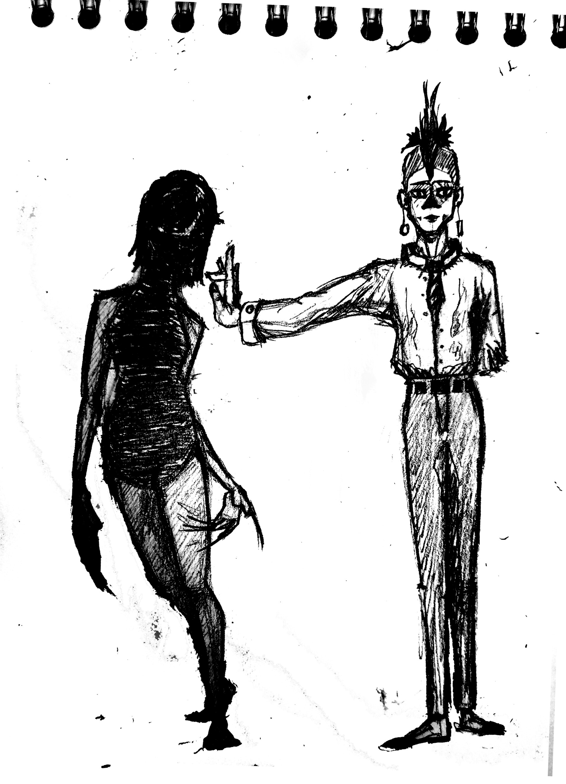 ArtStation - 10 random character sketches