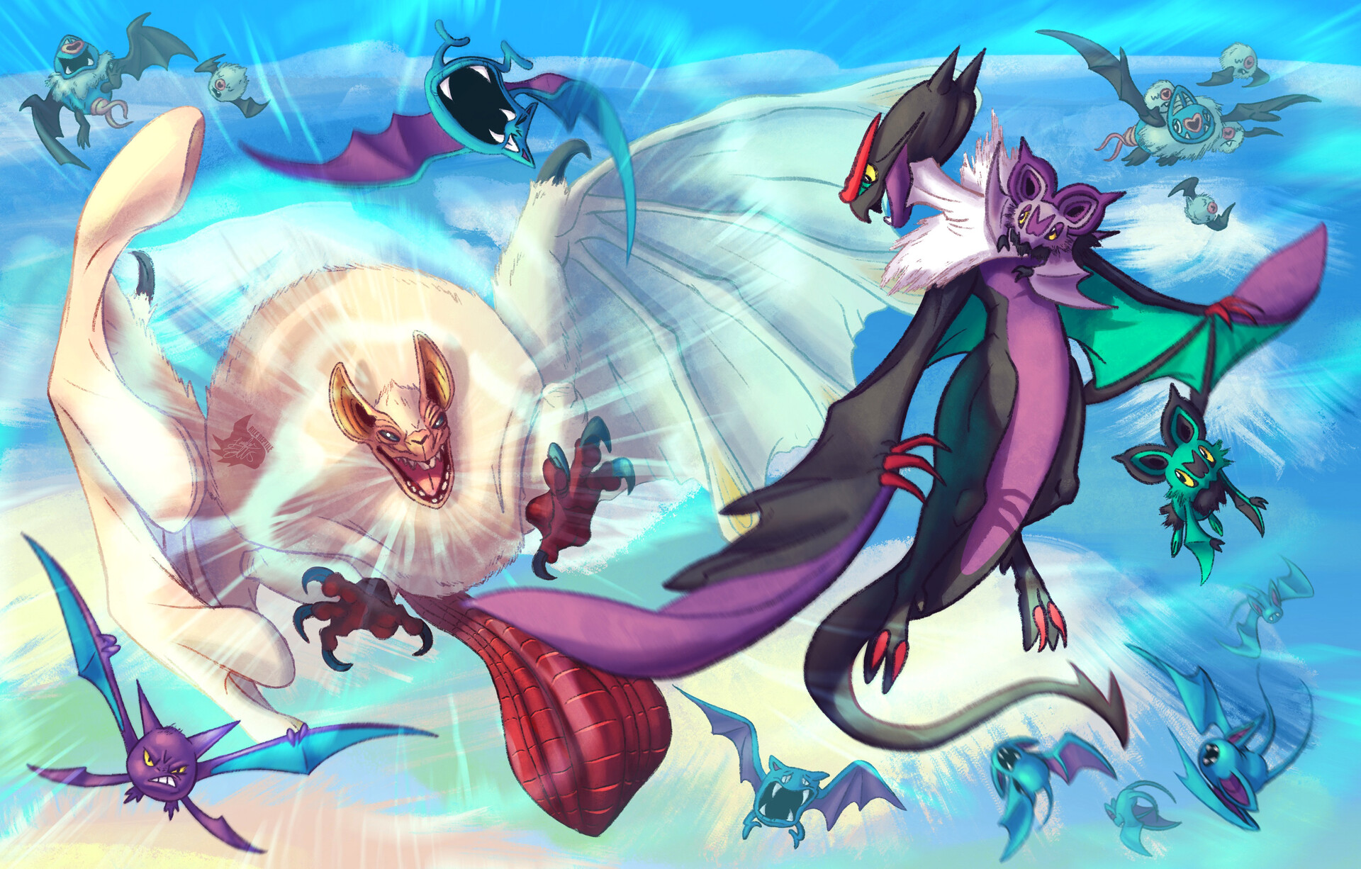 ArtStation - Blustered Bats