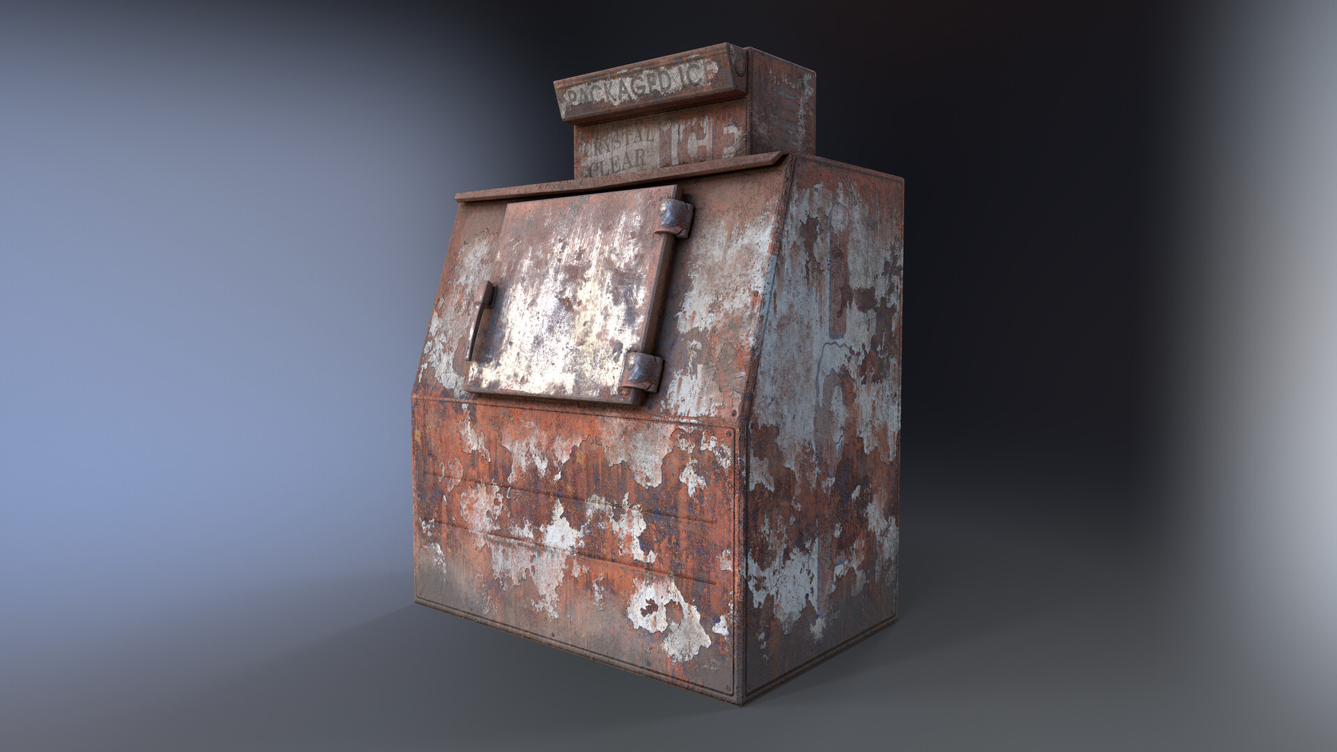 ArtStation - Retexture ice machine props for F4