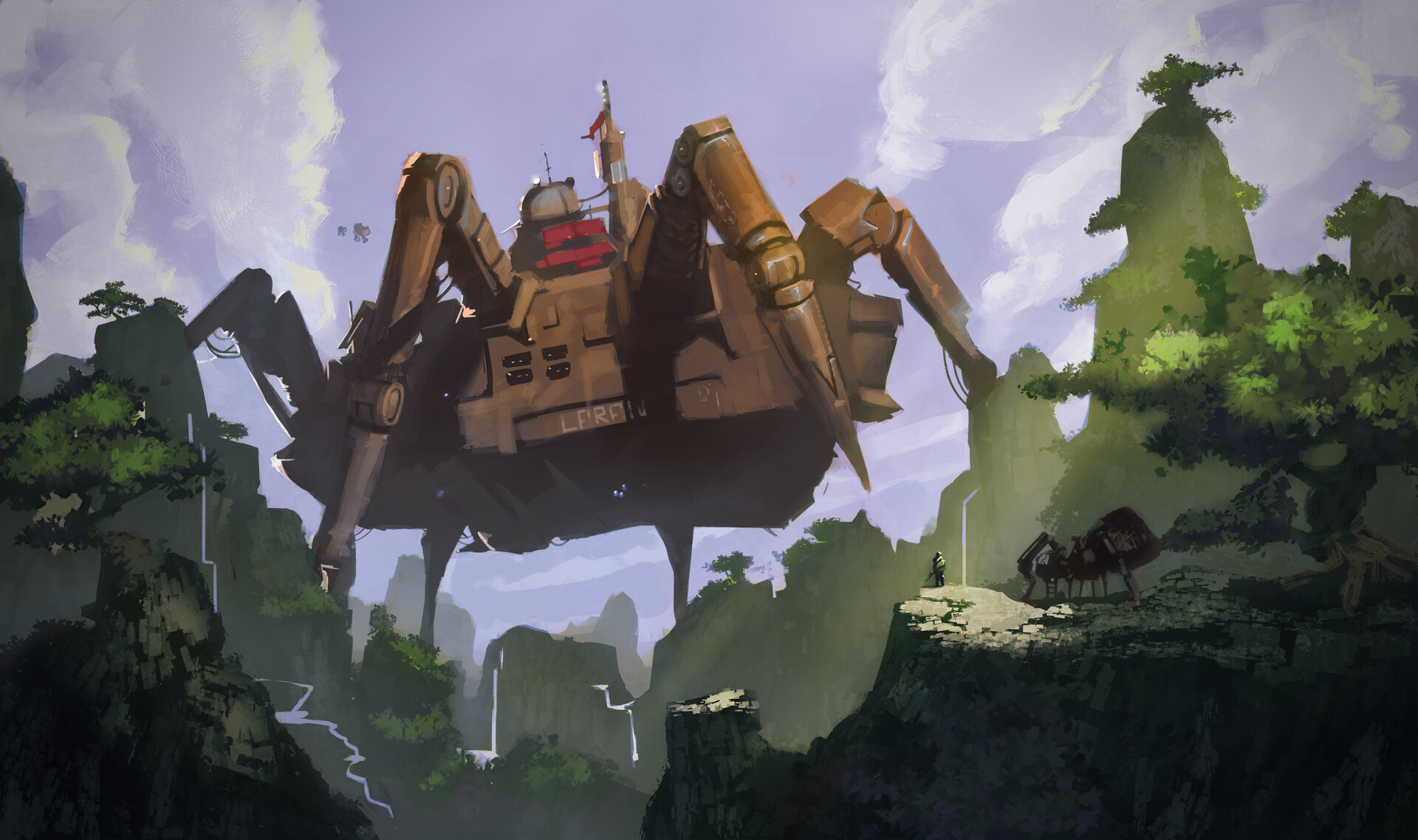 ArtStation - Roving city, Laran