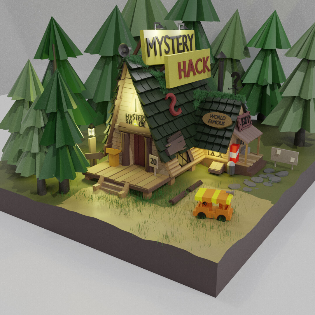 ArtStation - Mystery Shack