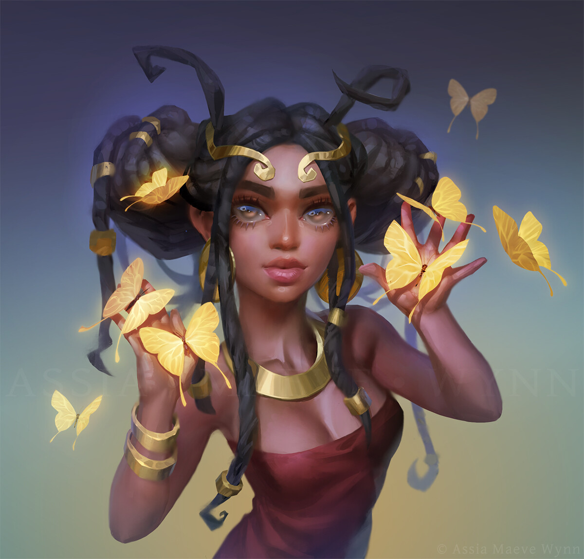 ArtStation - Sun Goddess