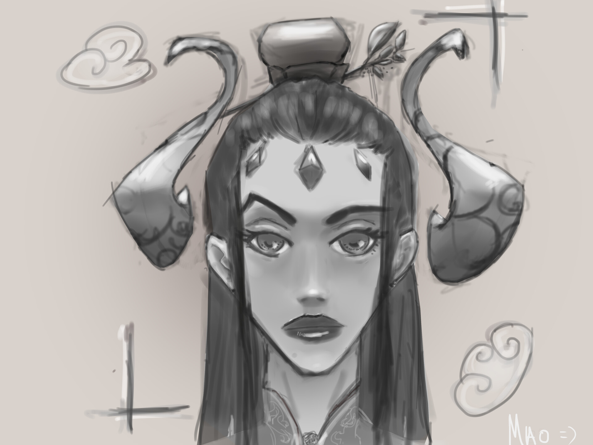 ArtStation - chinese mage