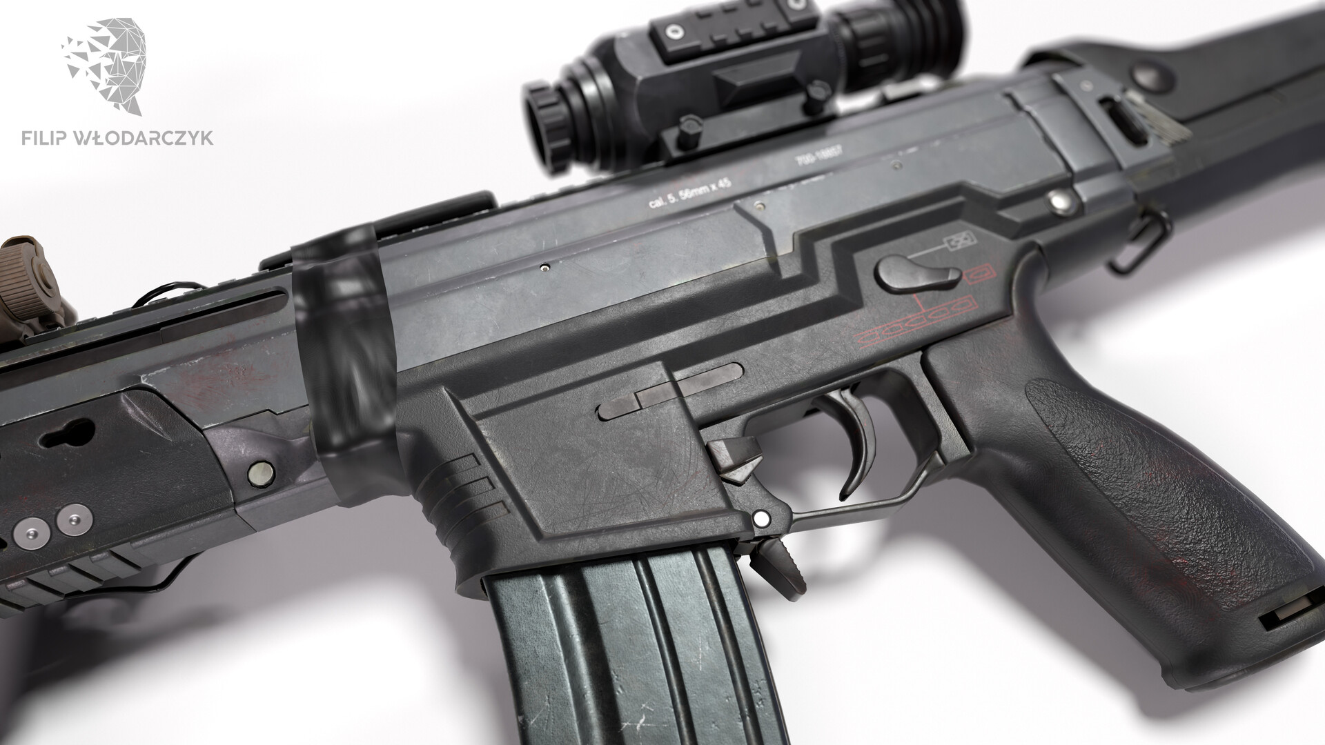Filip Włodarczyk - HK433 Assault rifle - modified