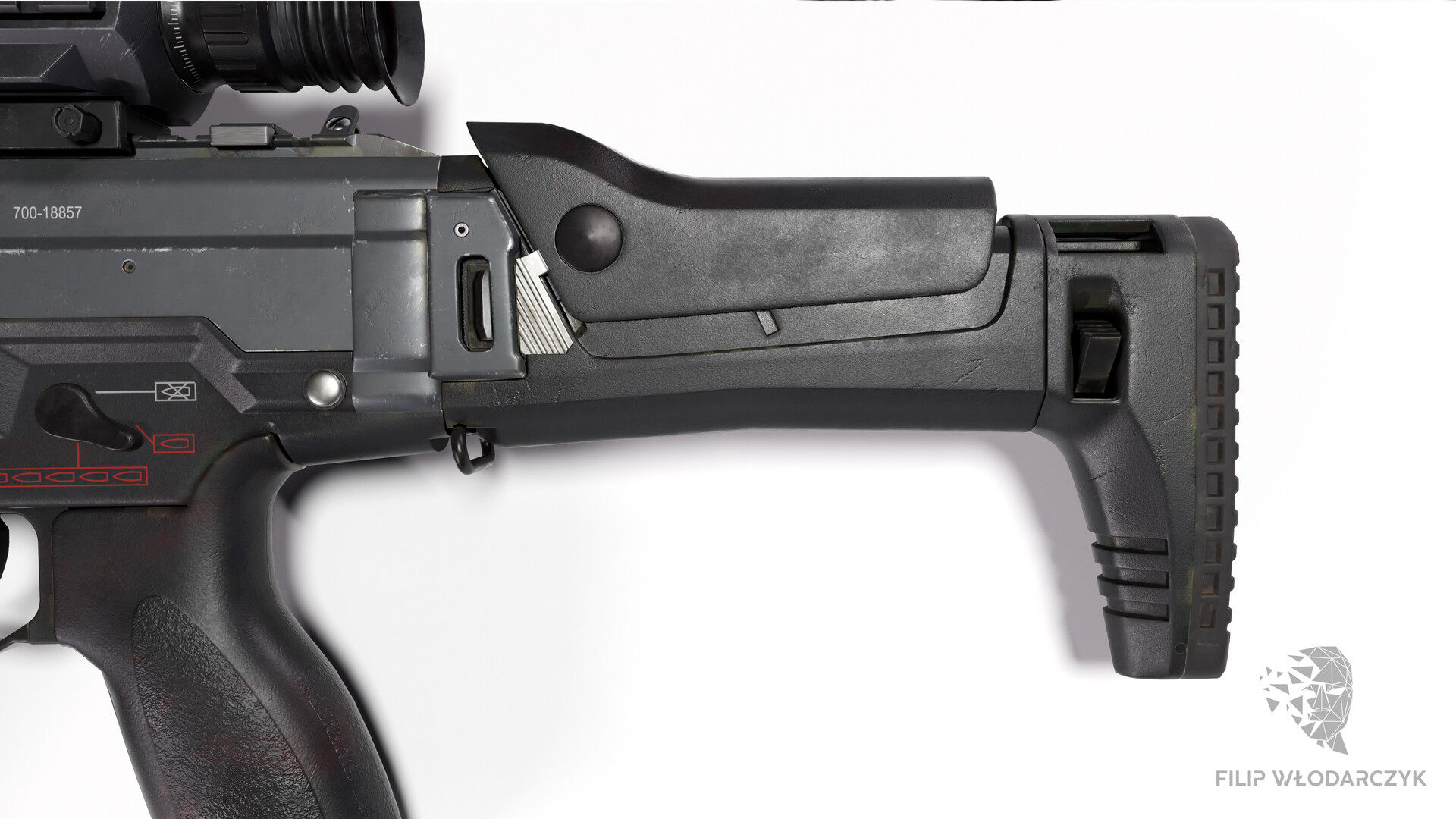 Filip Włodarczyk - HK433 Assault rifle - modified