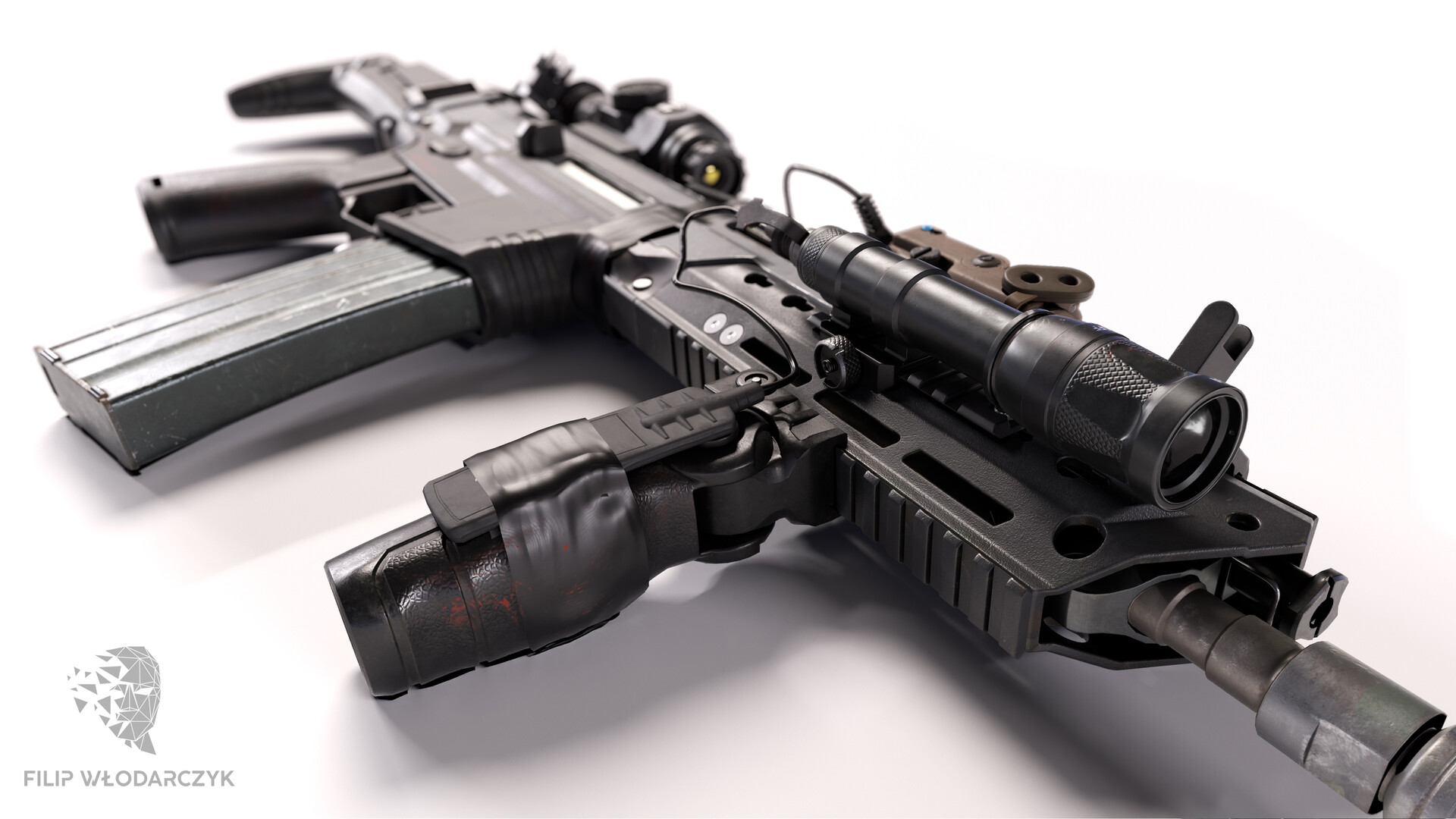 Filip Włodarczyk - HK433 Assault rifle - modified