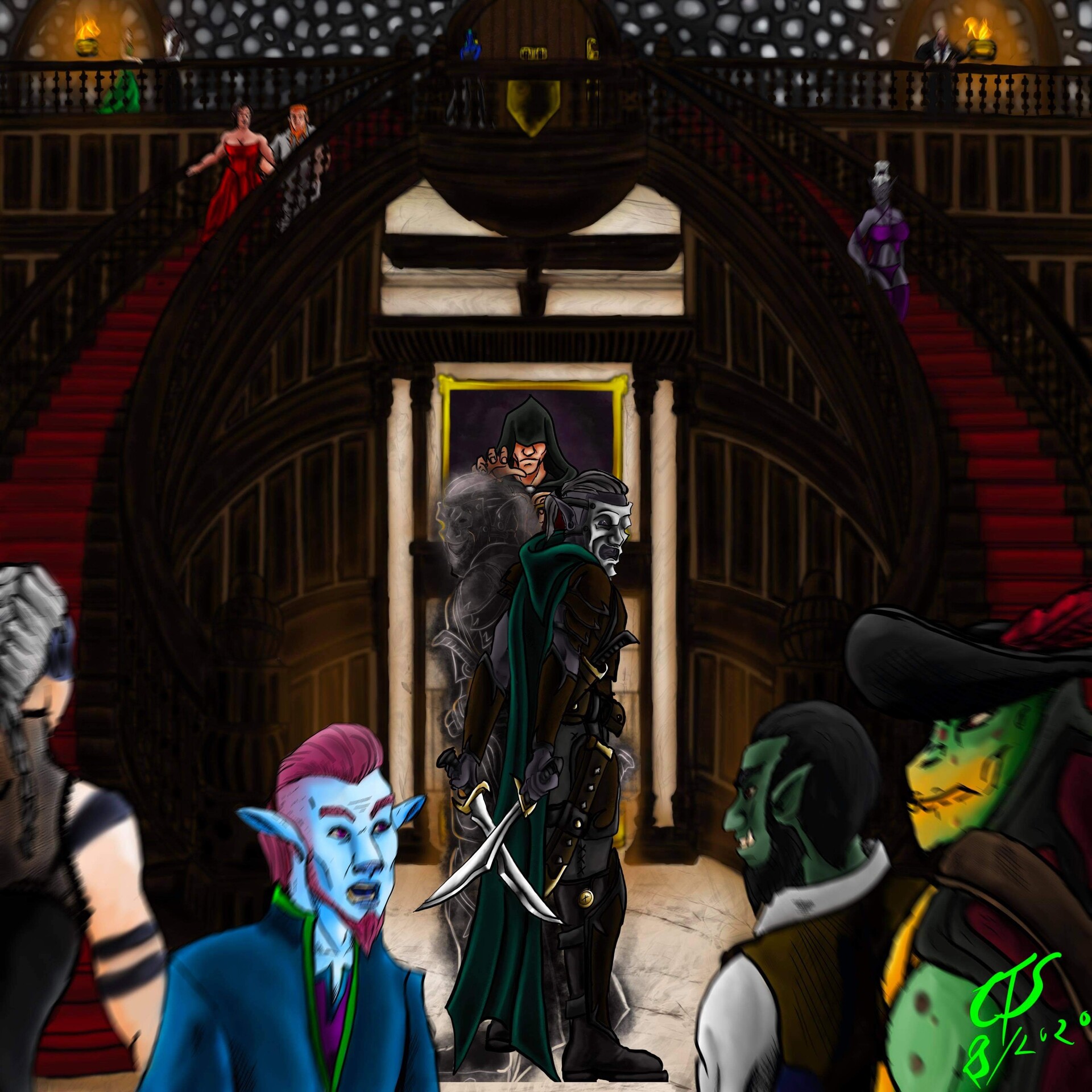 ArtStation - Echo Knight Rogue concept