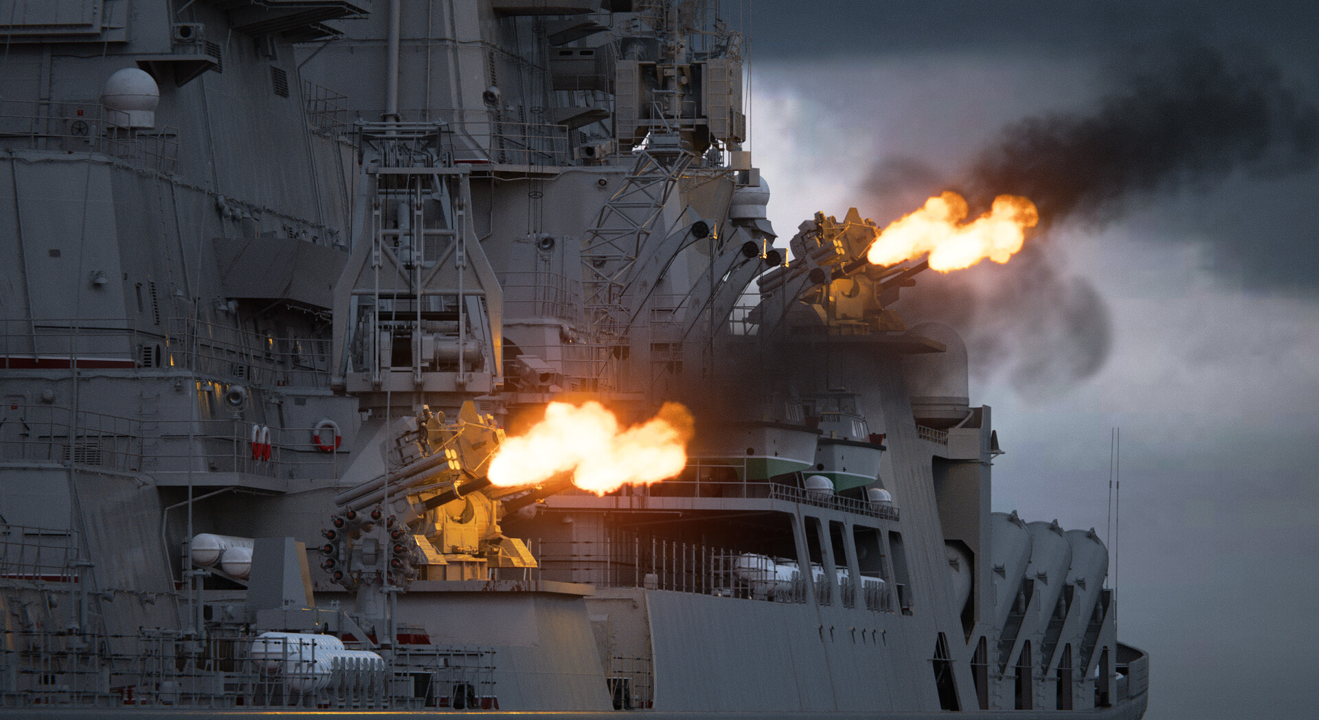 Jamison Cunningham - Marshal Zhukov Class - Modern Battleship