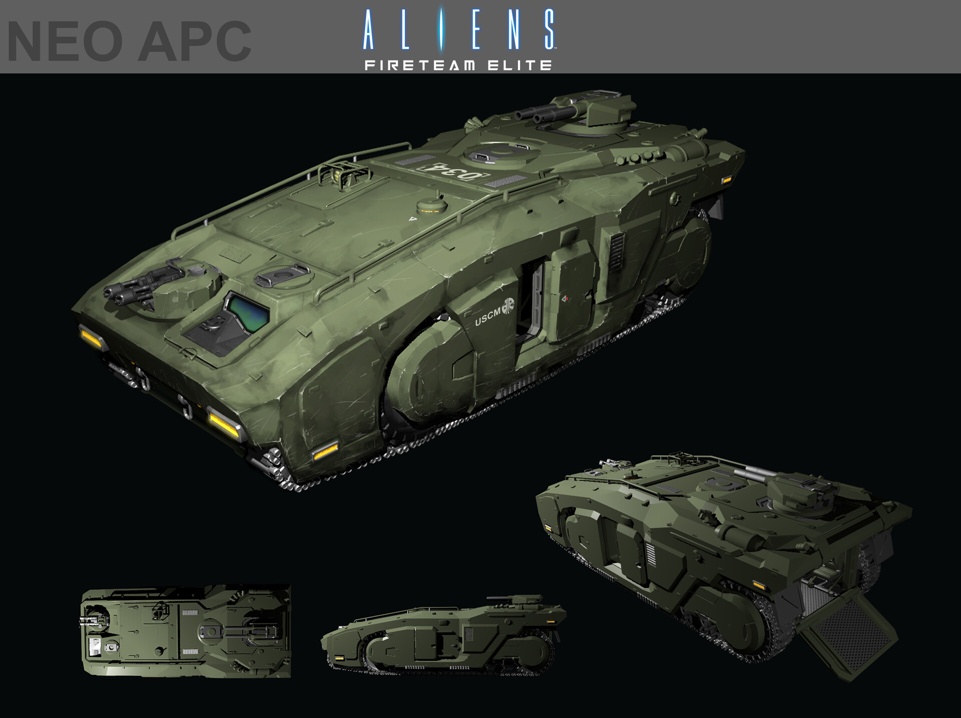 Bryan Flynn - Neo APC - Aliens Fireteam Elite